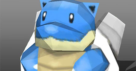 Pokemon : Blastoise Papercraft | Paperized Crafts