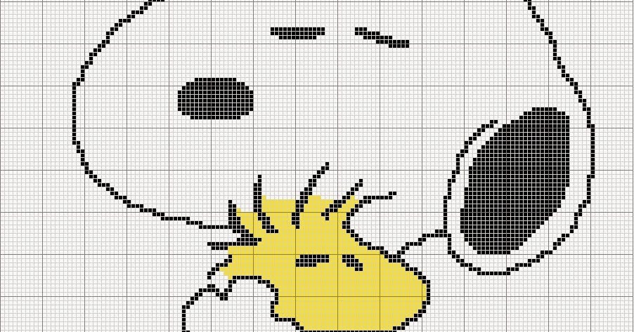 Kendra's Crocheted Creations: Free Snoopy graph