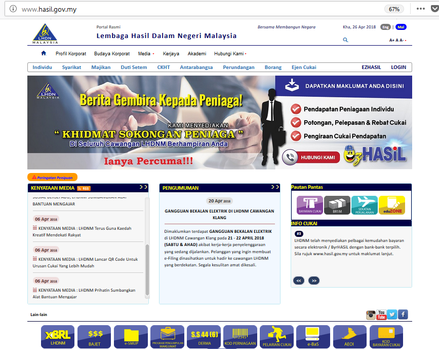 LHDNM Terus Laksana Tanggungjawab Sosial