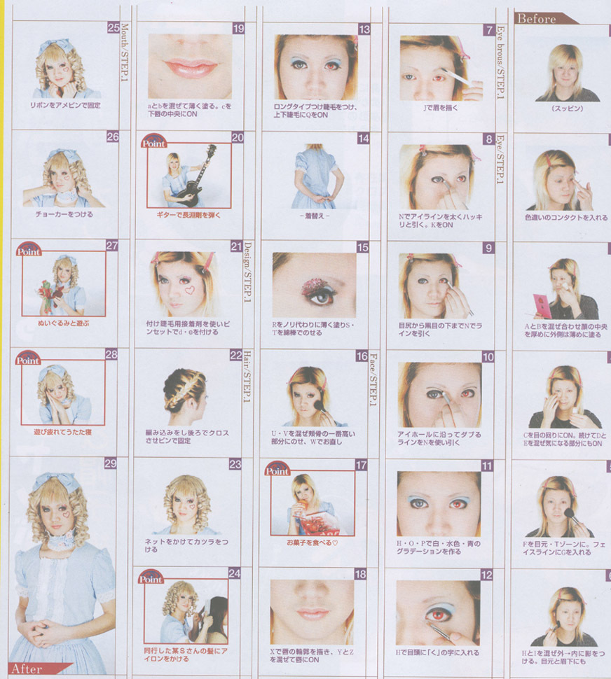 Tutorial Cosplay: visual kei