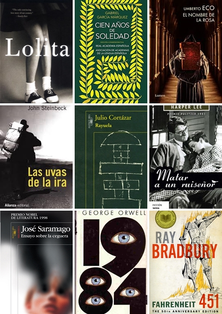 Las Lecturas de Mr. Davidmore: Los 100 libros más populares de los ...