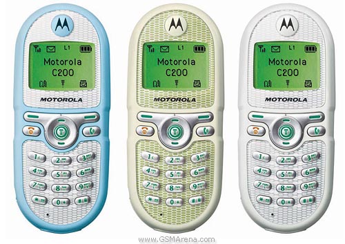 É da sua época?: [2003] Motorola C200