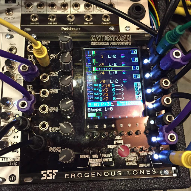 MATRIXSYNTH: SSF Erogenous Tones Knobcon Prototype Eurorack Module