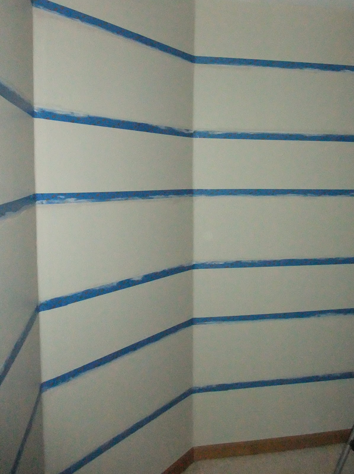 Just Another Hang Up: Painting Stripes on Textured Walls