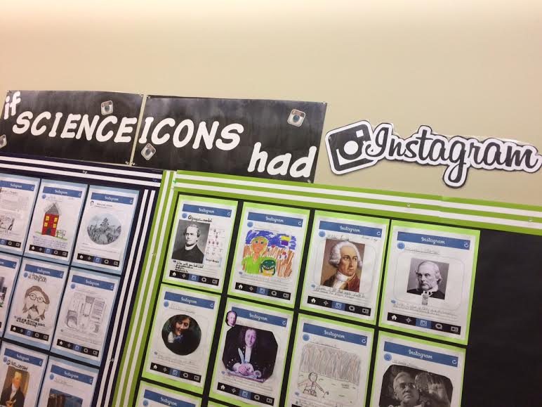 The Uptown Acorn: If Science Icons had Instagram...