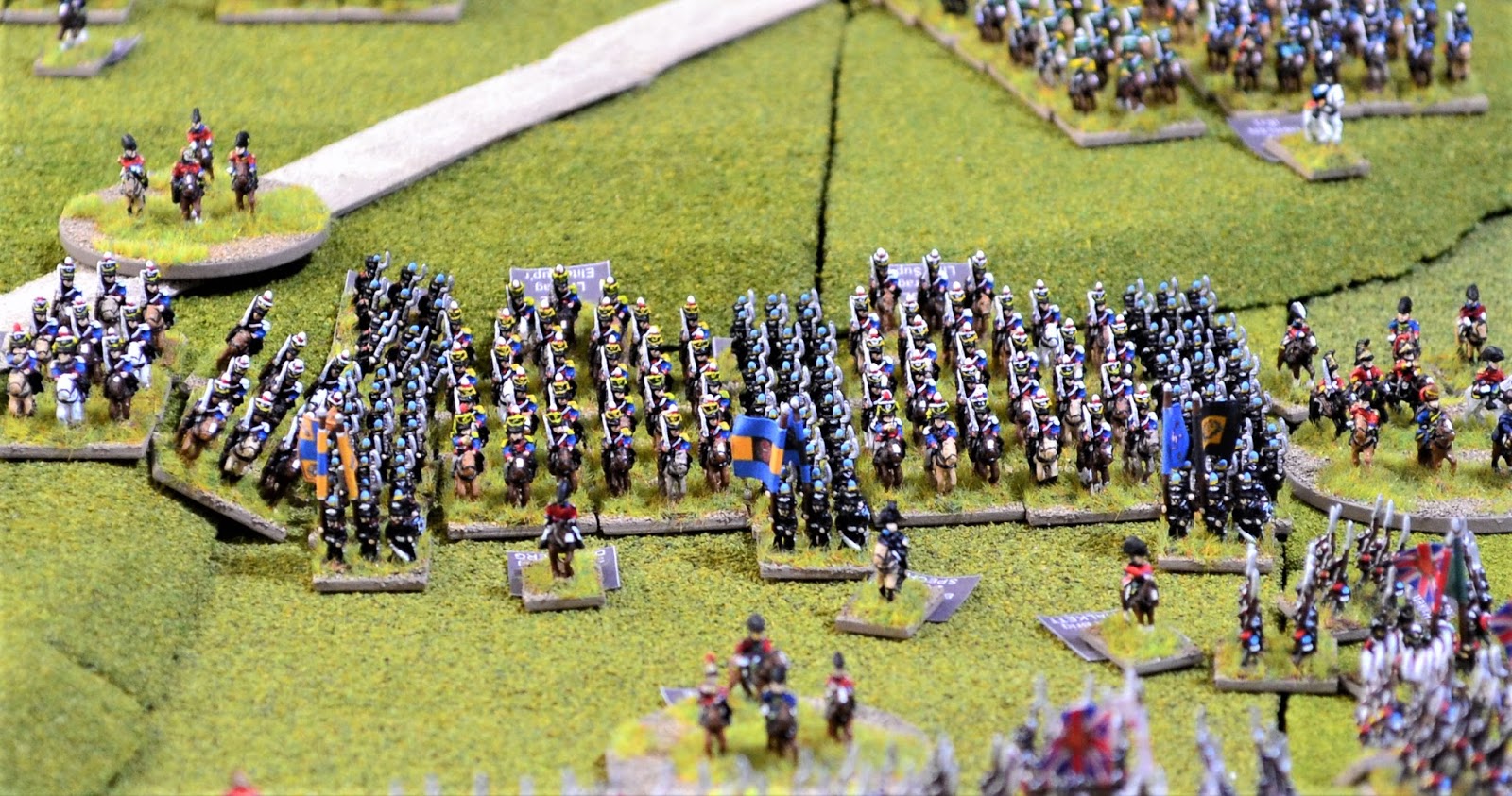 Grymauch's Solo Wargaming Blog : The Battle of Waterloo in 6mm Part 4
