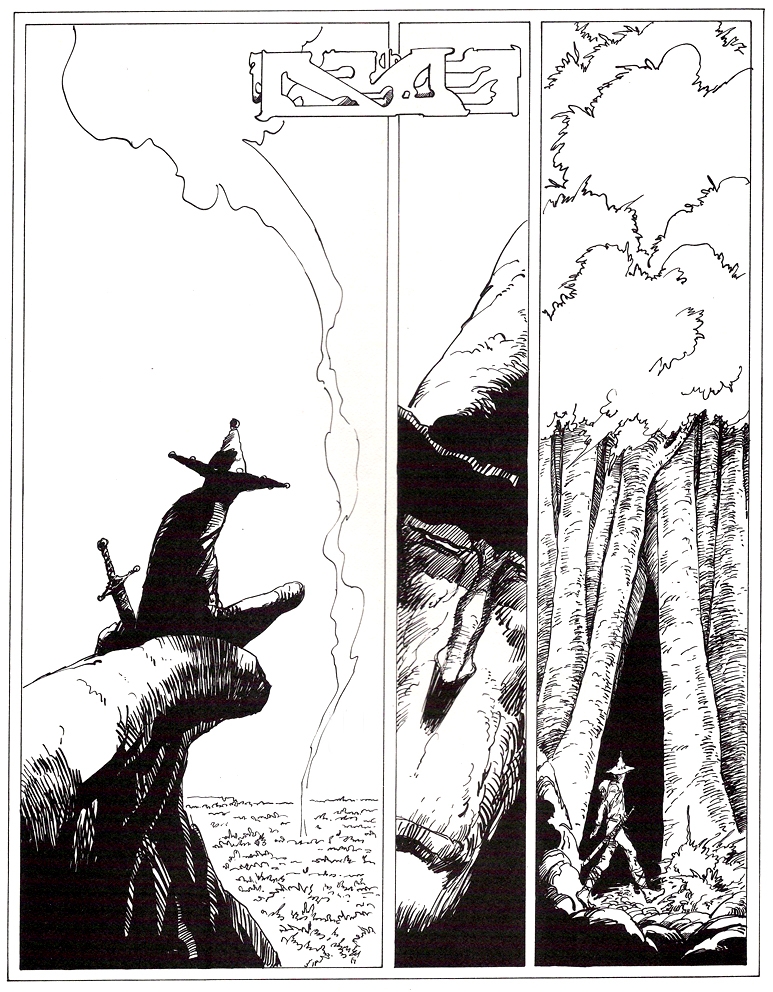 Les pages de Nomic: Vuzz - Philippe Druillet