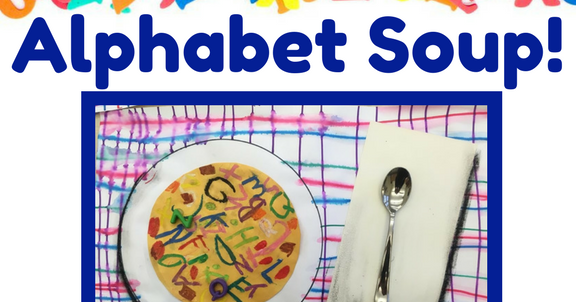 Mini Matisse: Alphabet Soup