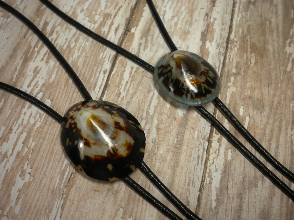 Del's Shells: Seashell Bolo Ties
