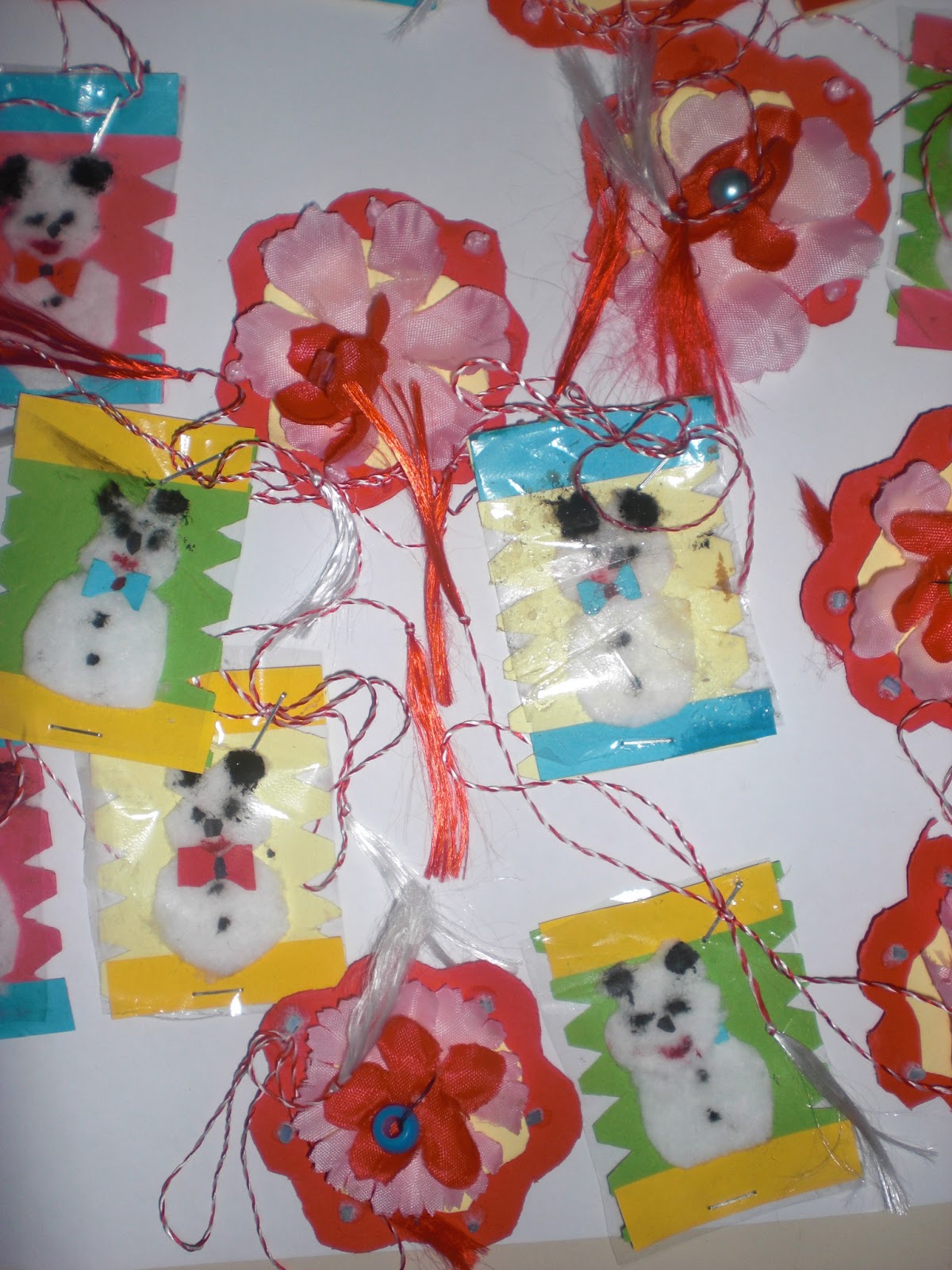 MODELE de MARTISOARE pentru copii :: Fise de lucru - gradinita si scoala