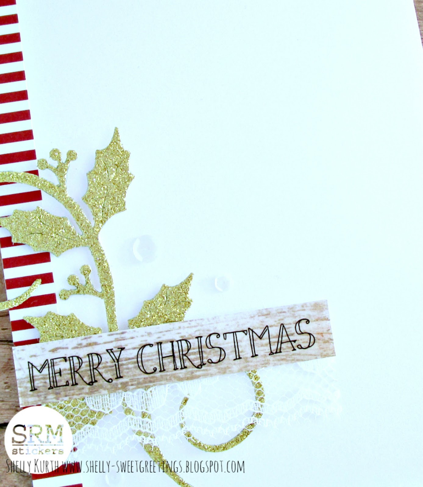 SRM Stickers: Merry Christmas by Shelly
