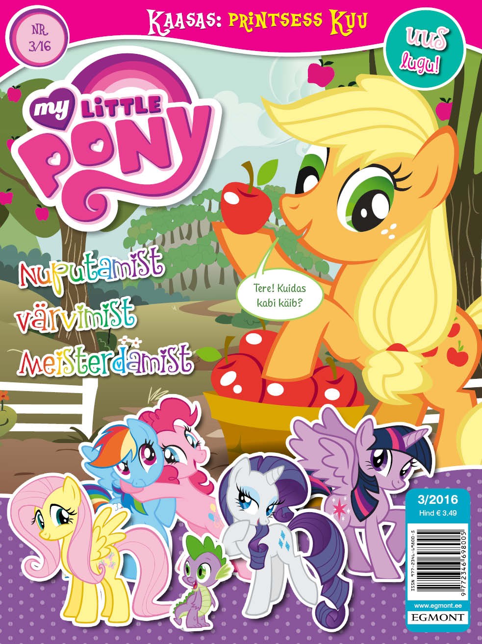 My Little Pony Estonia Magazine 2016 Issue 3 | MLP Merch