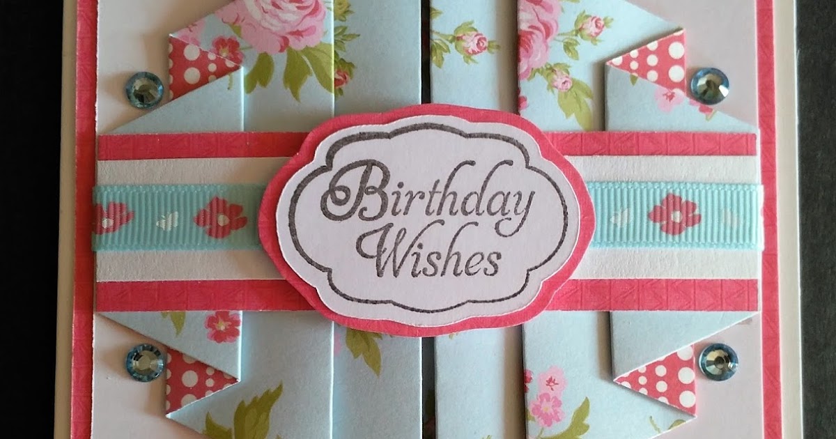 IcedImages: Double Pleated Card