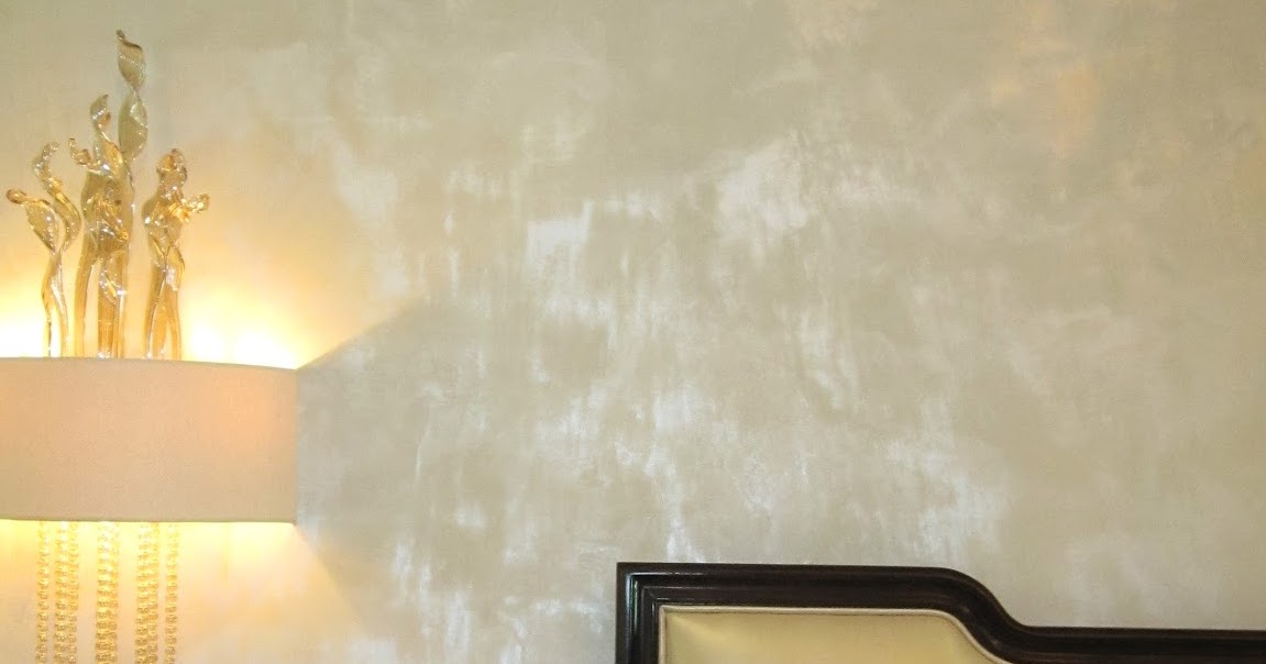 STORMER DECORATIVE FINISHES: metallic plaster