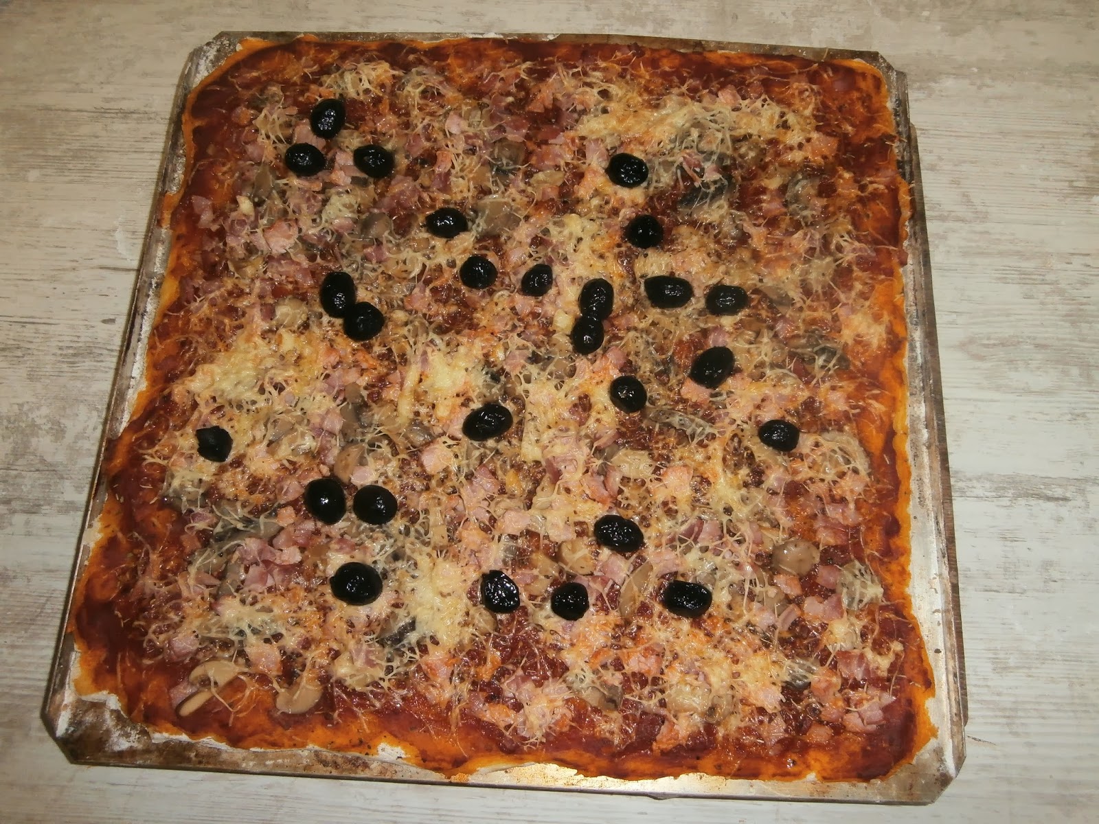 LES RECETTES CHOUETTES DE SISSI: PIZZA ROYALE...