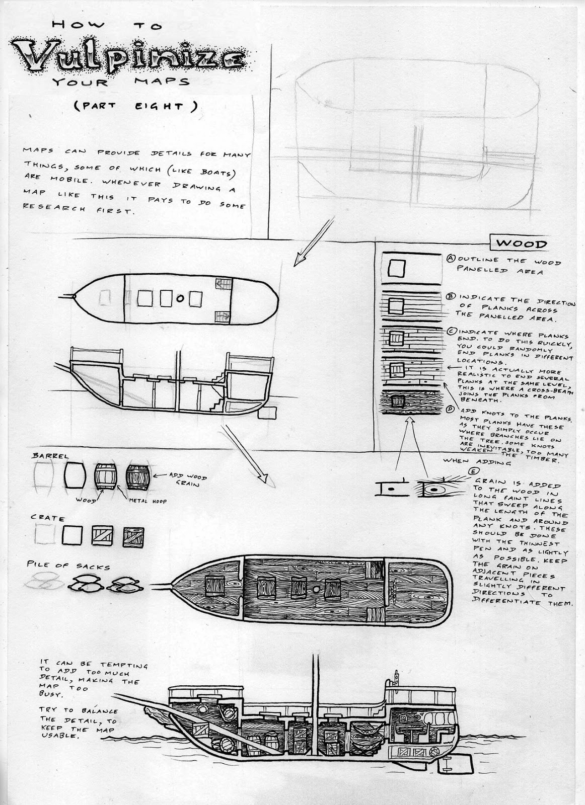 Map Drawing Tutorial 8: The High Seas