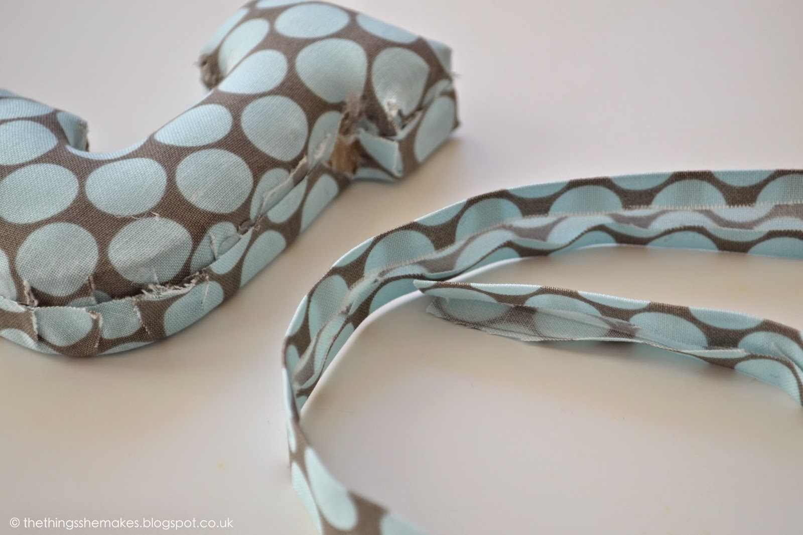 How to Make Padded Letters | The Things She Makes