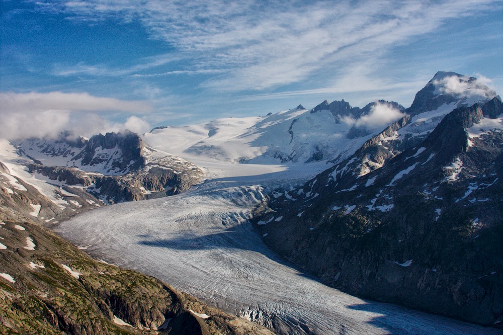 Glacier adventures: Swiss glaciers
