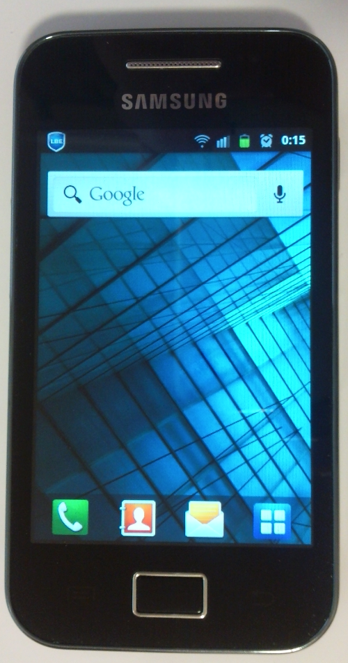WPC Blog: Samsung Galaxy Ace GT-S5830