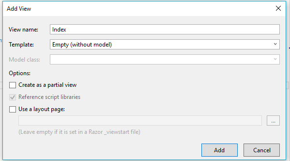 ASP.NET MVC - Hello World Première application MVC