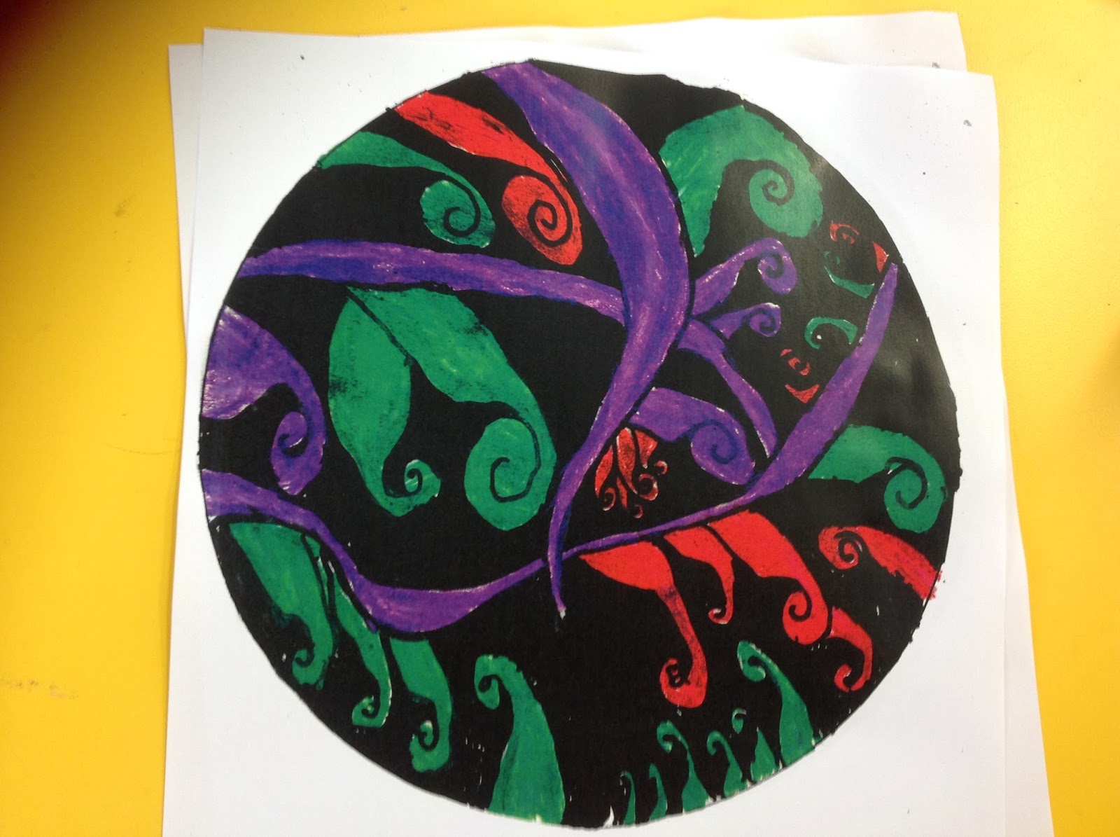 Room 3 Year 3 2017 : Raewyn Harris Art lesson