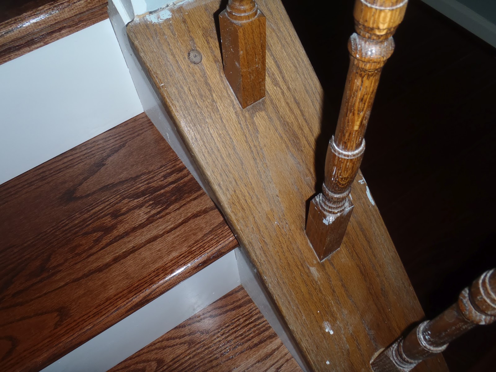 Happily Ever After: The Next Chapter: Before & After: Our Bannister