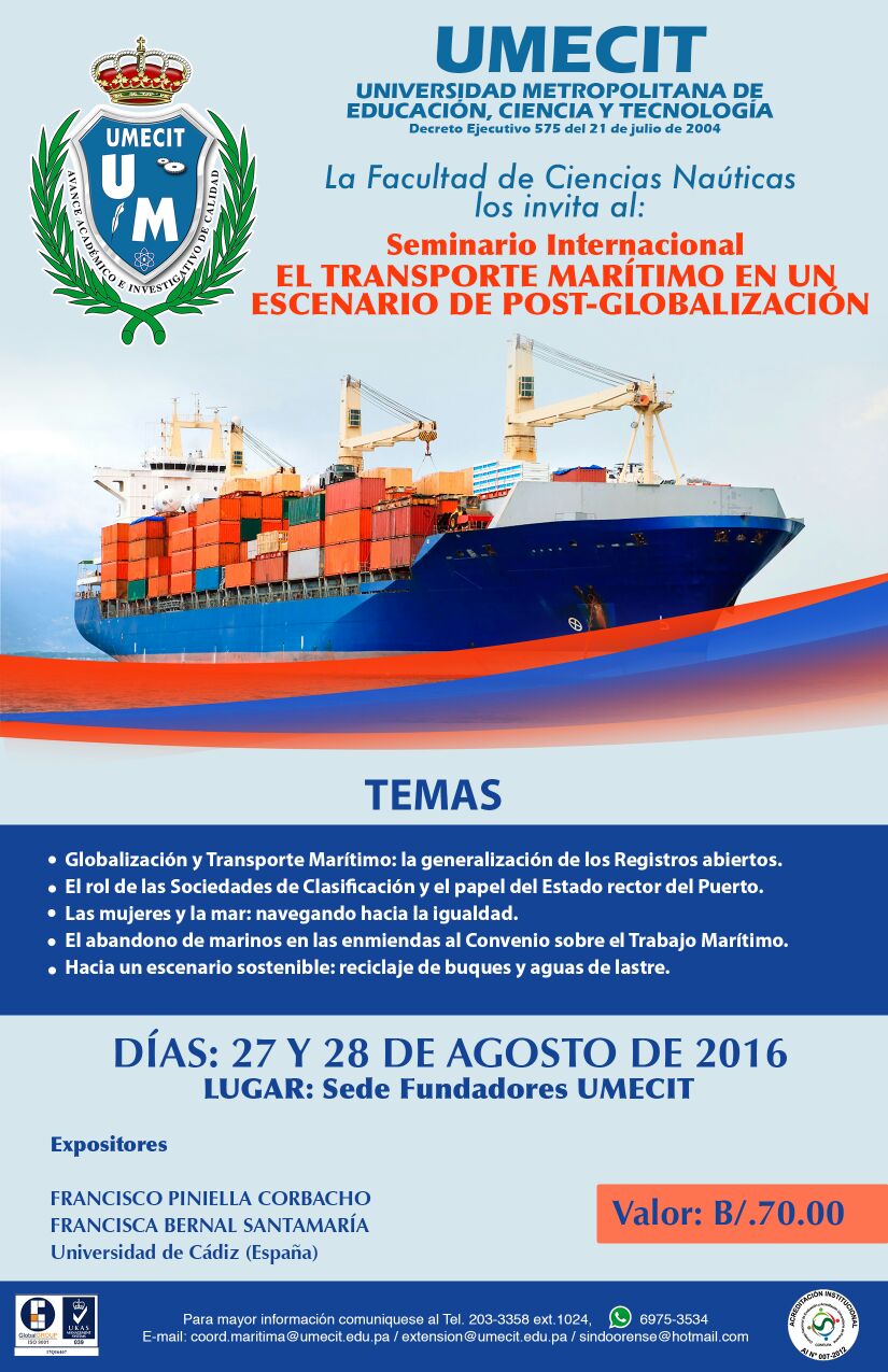 SEGUMAR - Blog: Seminario Internacional en Panamá