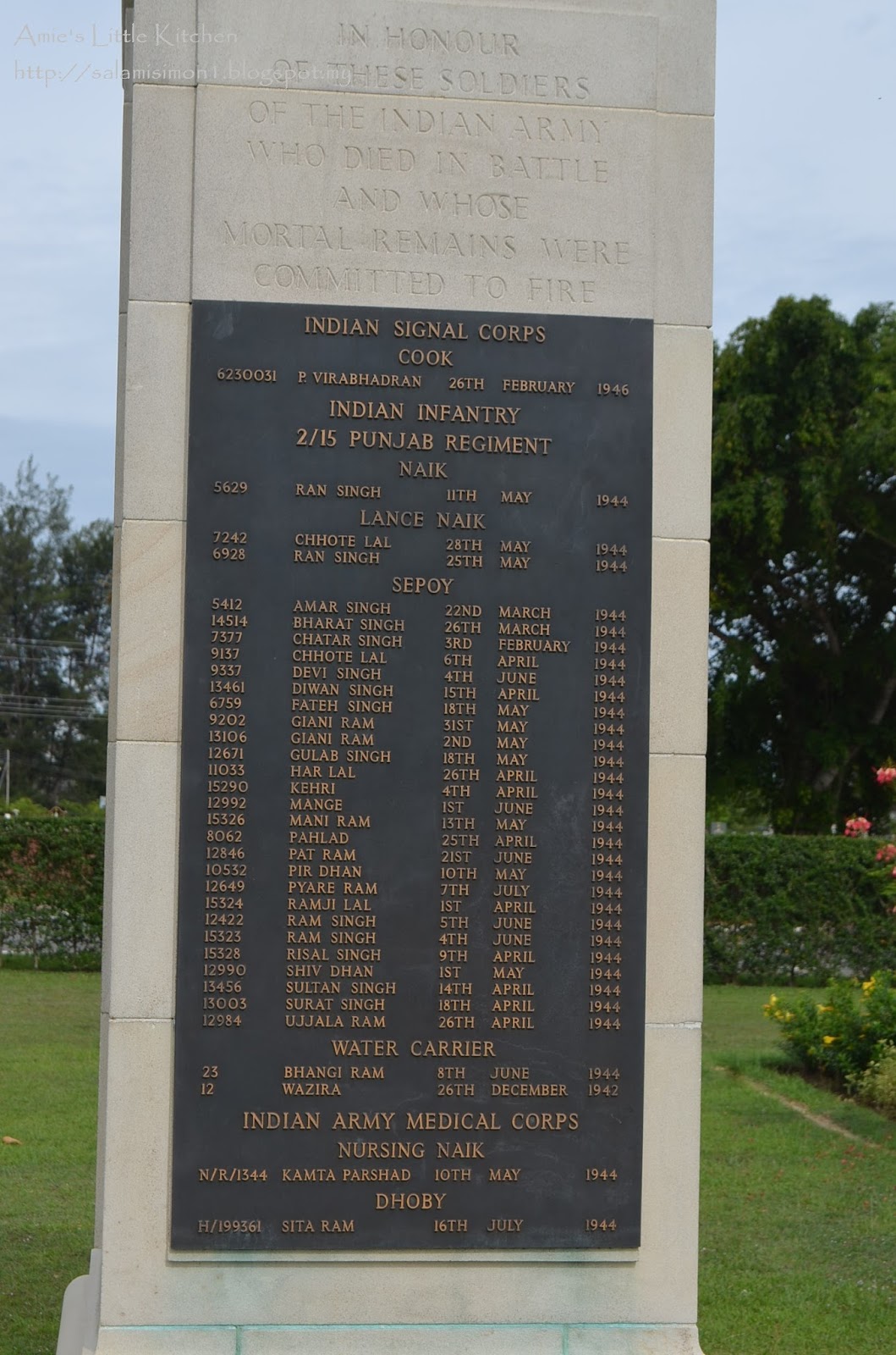 World War II Memorial ( Tugu Peringatan Perang Dunia II) di Labuan ...