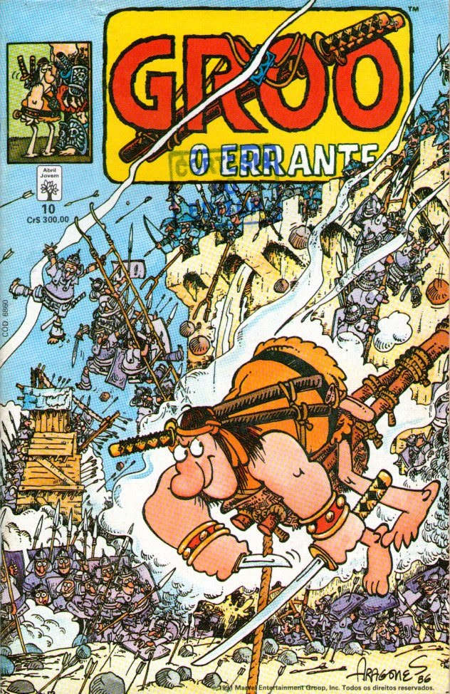 Groo em português: Groo nº 10 (Fevereiro /91)