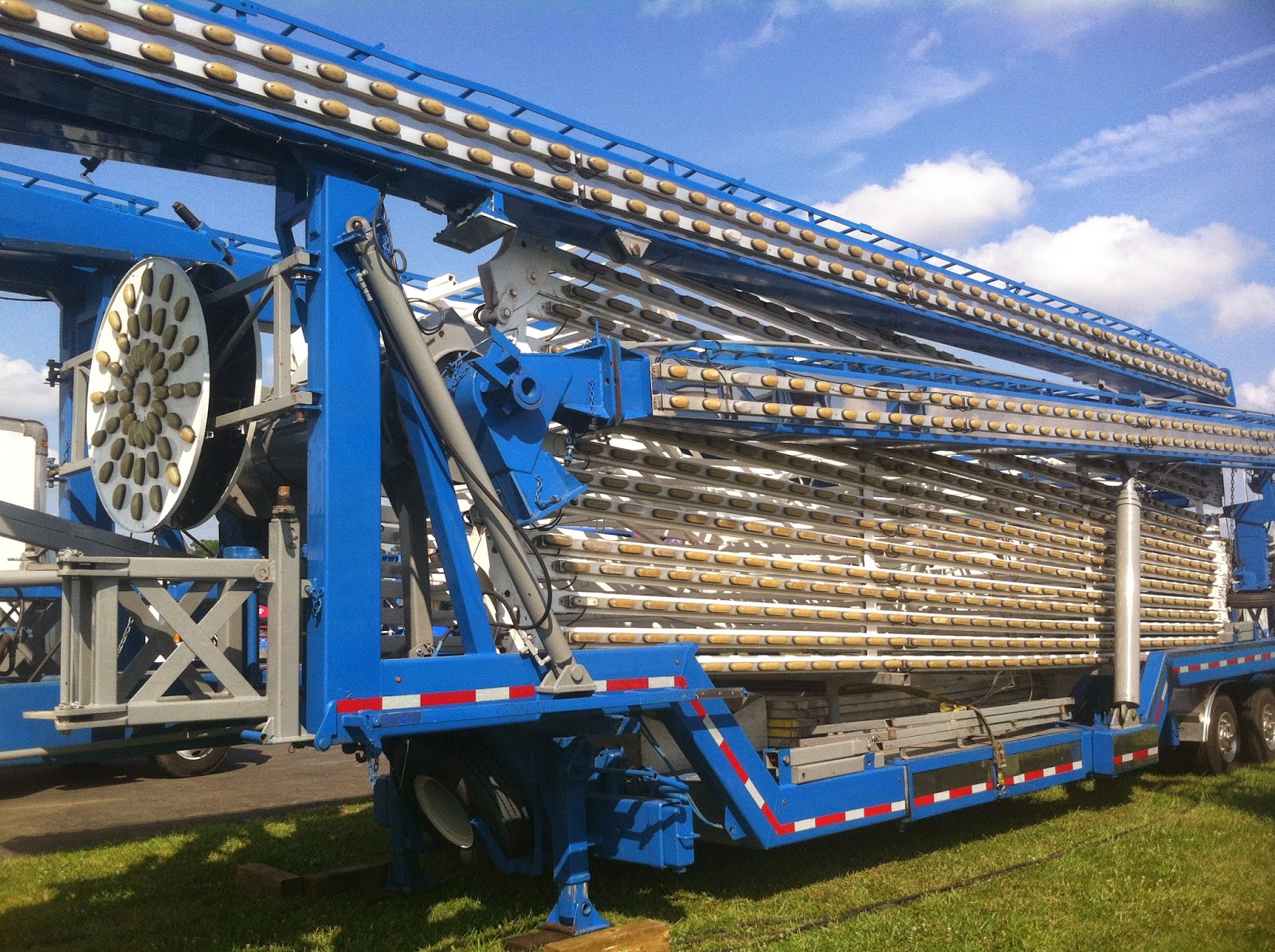 Carnival Chasing : Powers Great American Midway's 2014 Set up day 1