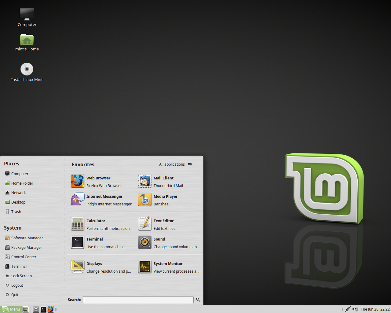 Baixa Linux Já!: Linux Mint