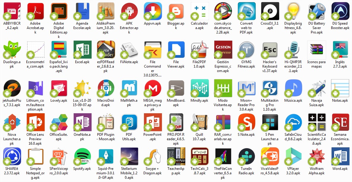 LAS 75 MEJORES APK PARA MI ANDROID