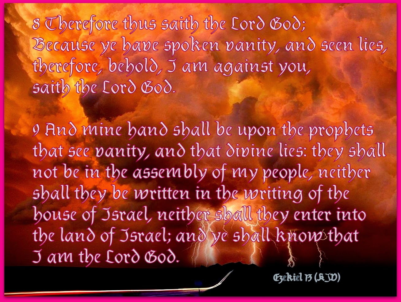 Red Pill Diaries: Ezekiel 13 (KJV)