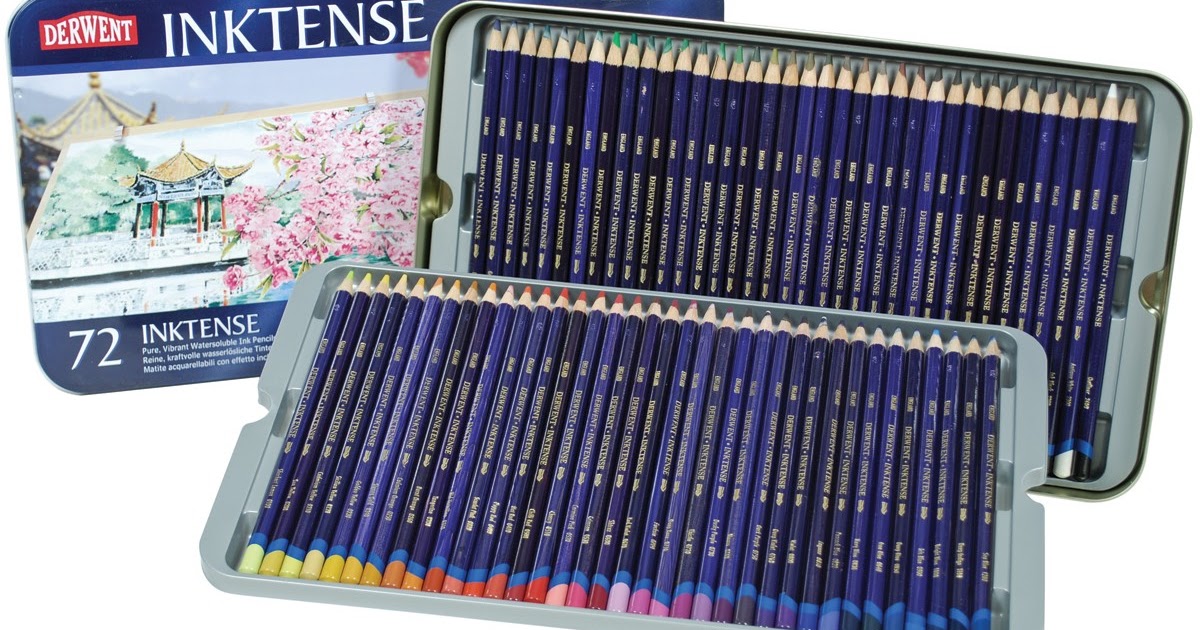 Derwent Inktense Pencils