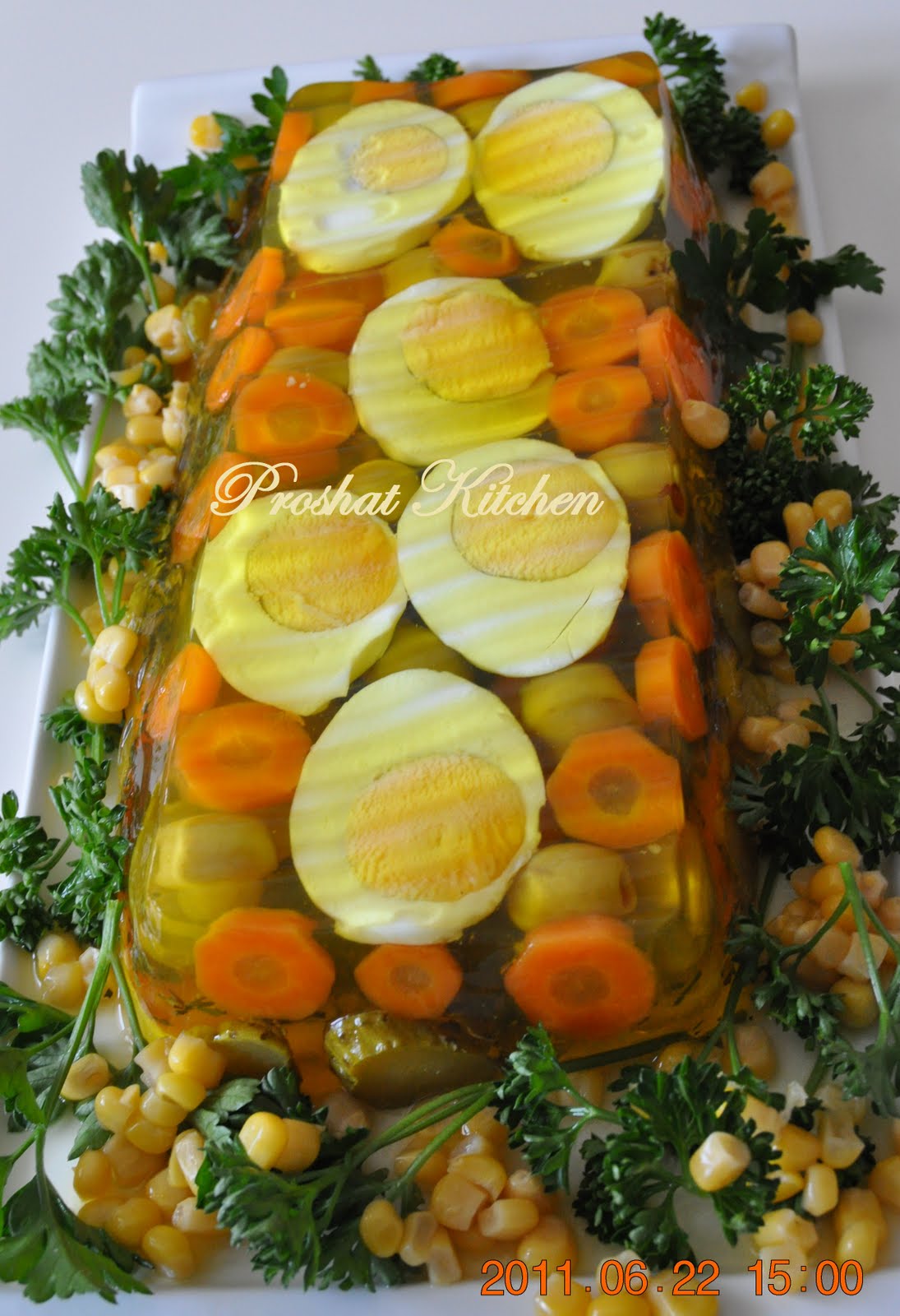 لذت آشپزی: Cold Vegetable Terrine