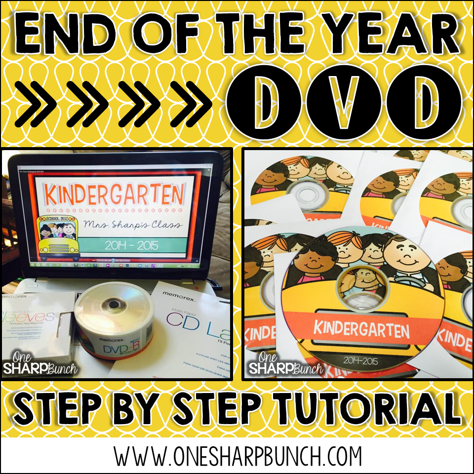 End of the Year Video Tutorial {Part 1: Movie Maker} - One Sharp Bunch