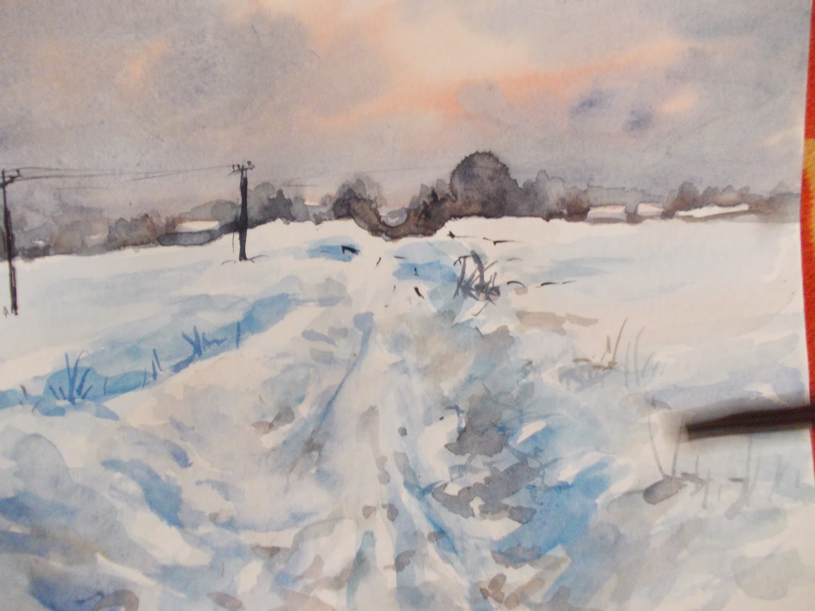 Akwarele krajobrazu: Akwarele-Galeria