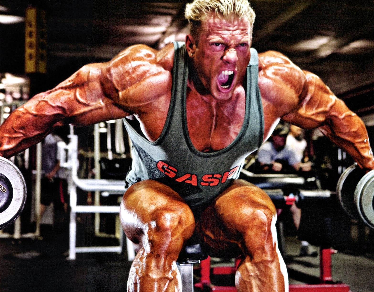 the beauty of male muscle: Dennis