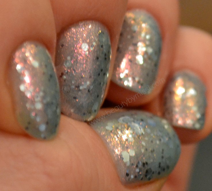 NOTD: Indian Ocean Glitter Sandwich - Beauty by Miss L
