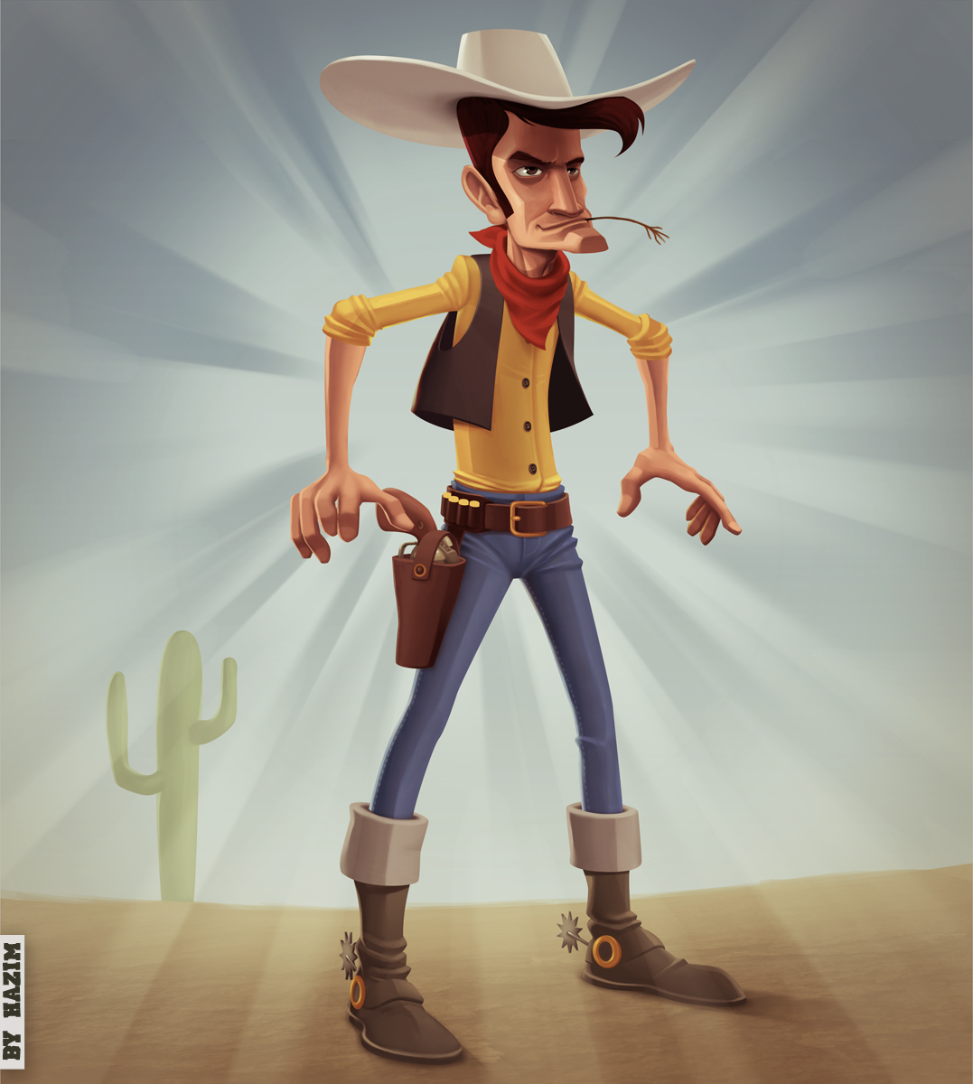 Hazim Benghal: 2012 - "Lucky Luck Fan Art"