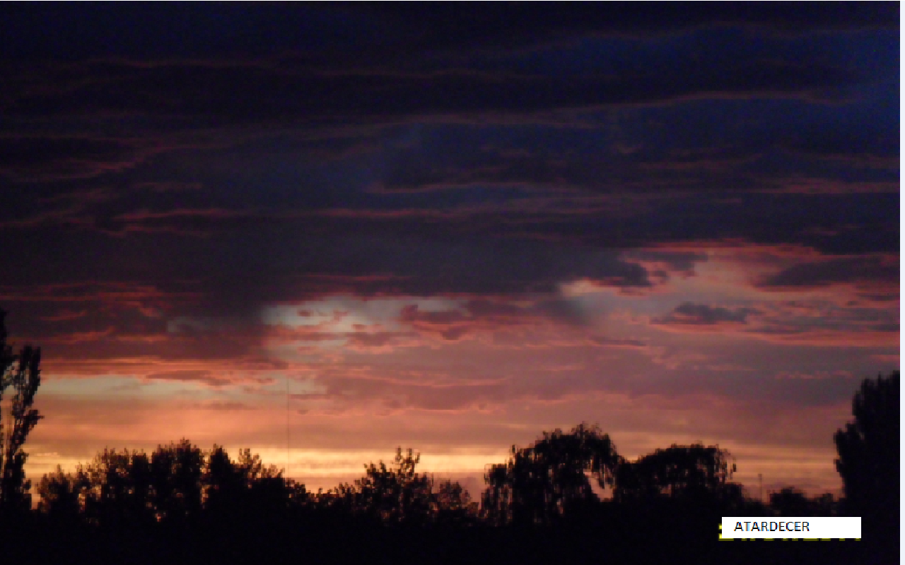 De la tierra donde sea: AMANECERES Y ATARDECERES