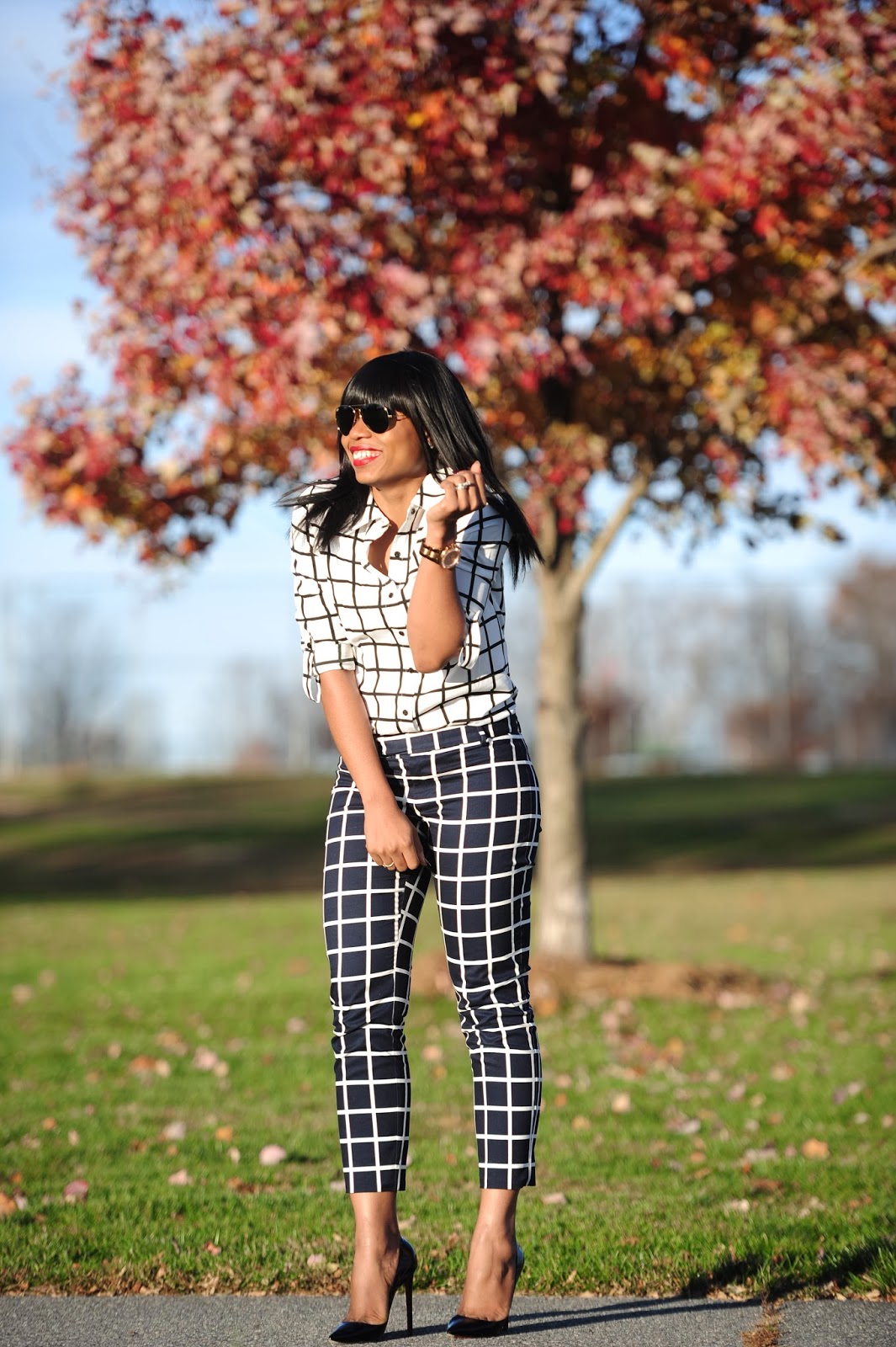 Grid On Grid! - Jadore-Fashion