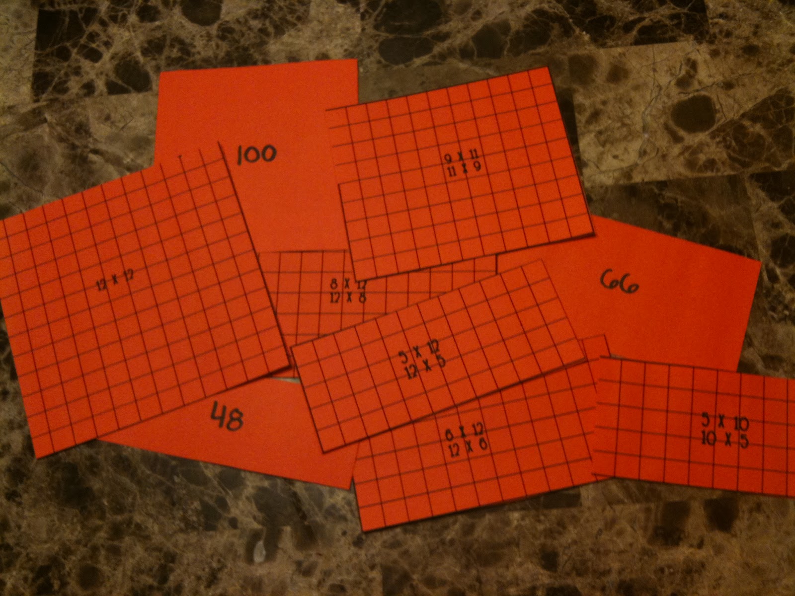 Tales of Frogs and Cupcakes: Array Cards