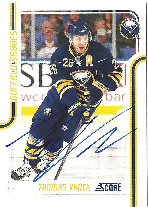 Cards From The Crease - A Hockey Card Blog: 2011-12 Score - #74 Thomas ...