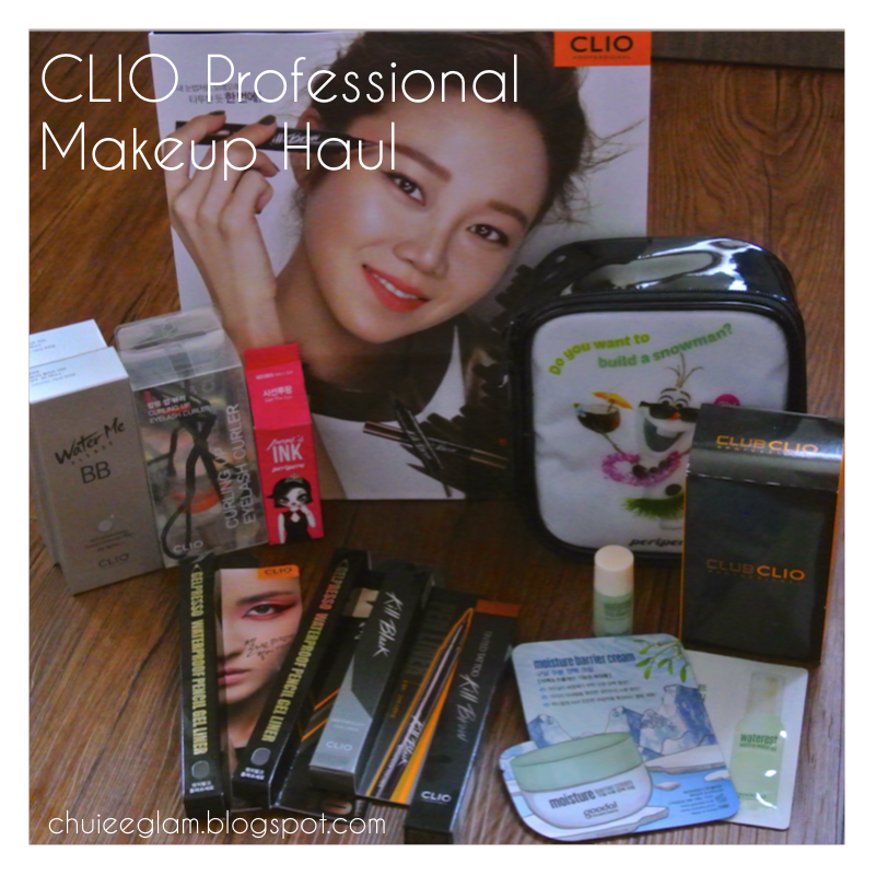 Korean Makeup: CLIO Professional Haul - Chuiee Glam