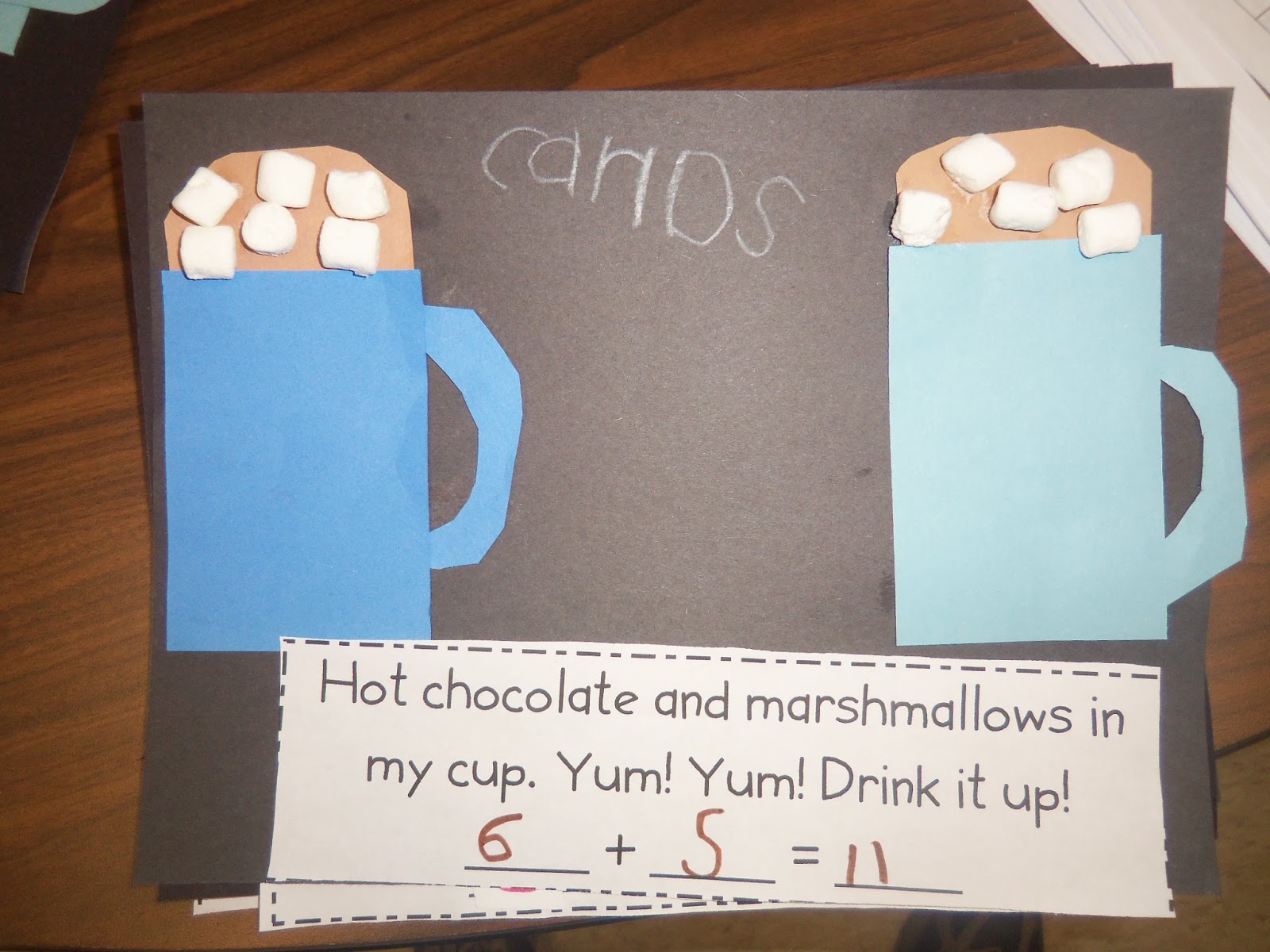 Mrs. Wood's Kindergarten Class: Hot Chocolate Math!