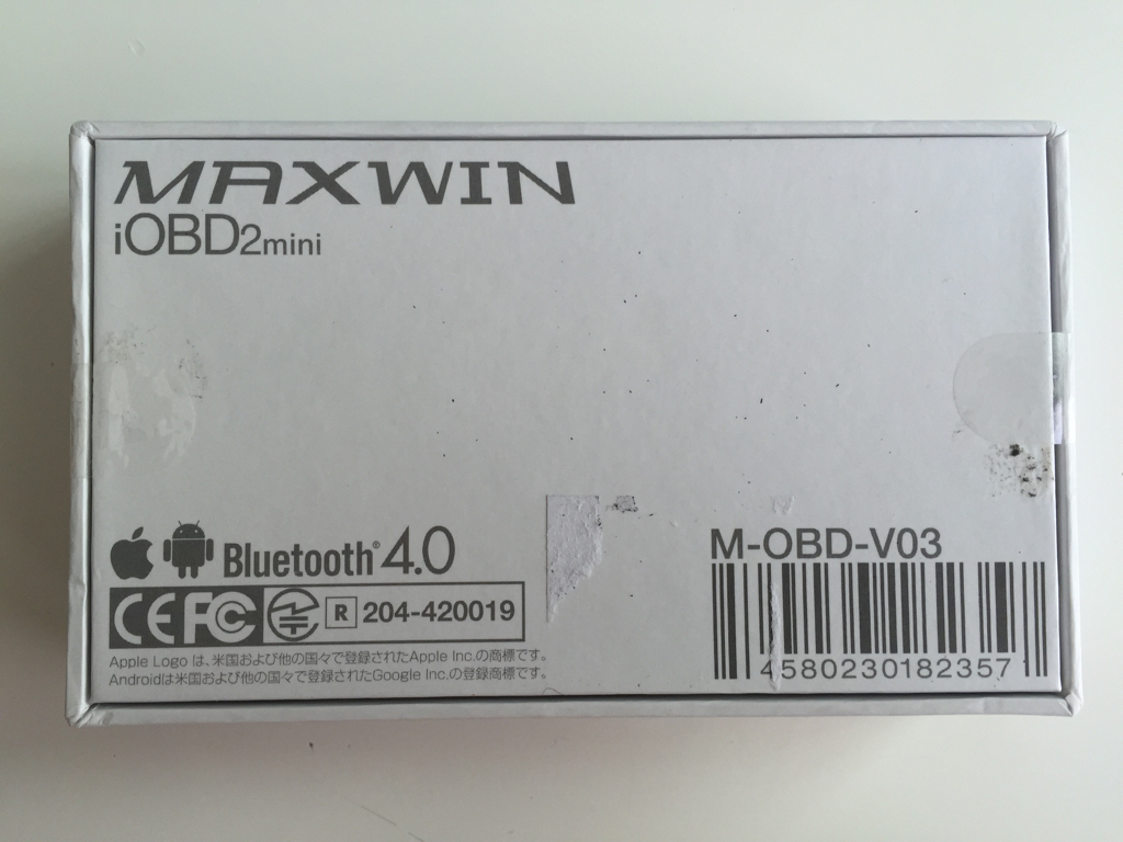 MAXWIN(マックスウィン)iOBD2 日本語 車両診断ツール Bluetooth 4.0 ワイヤレス ELM327 OBD2 iPhone iPad Android スキャンツール ...