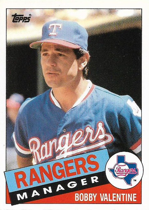 1985 Topps: #126T - Bobby Valentine