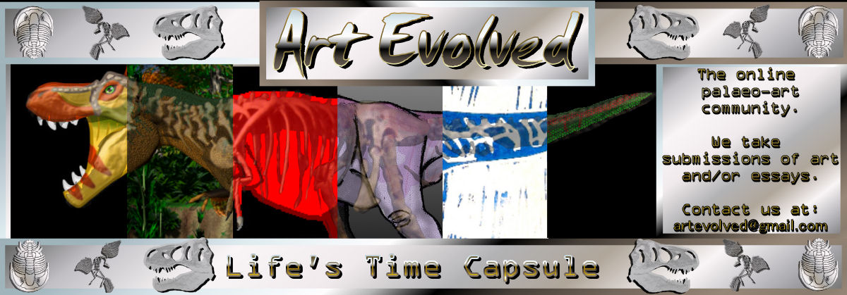ART Evolved: Life's Time Capsule: 3D diplodocus techniques; uv mapping