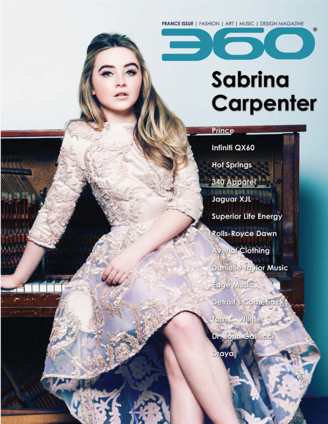 Mike The Content Producer: Sabrina Carpenter on the Cover of the France ...